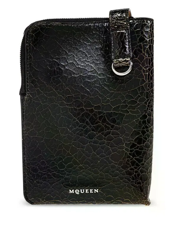 Alexander McQueen Logo-lettering Phone Pouch