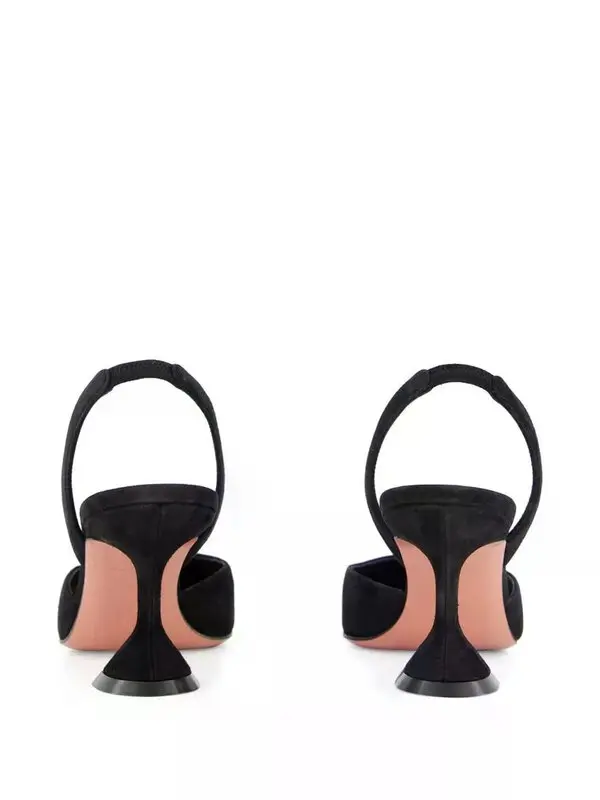 Amina Muaddi 70mm Holli Slingback Pumps