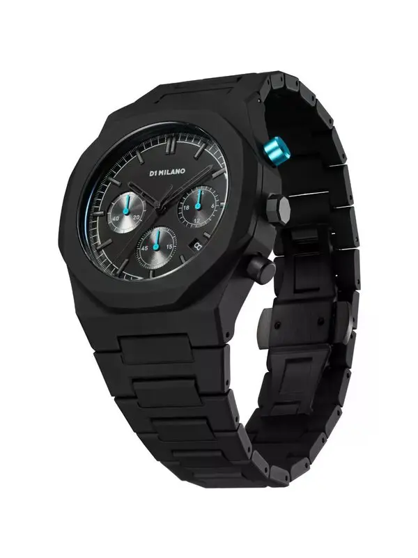 D1 MILANO Polychrono 40.5mm Watch - Black