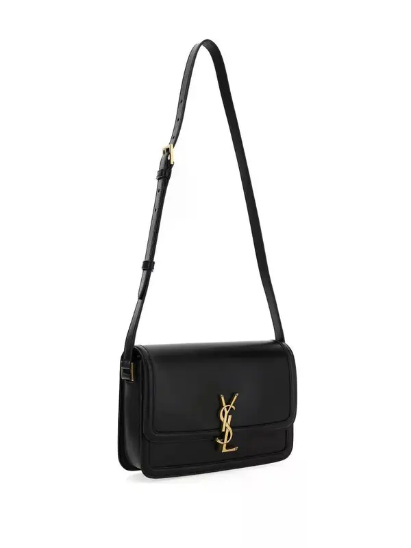 Saint Laurent Monogram Leather Shoulder Bag