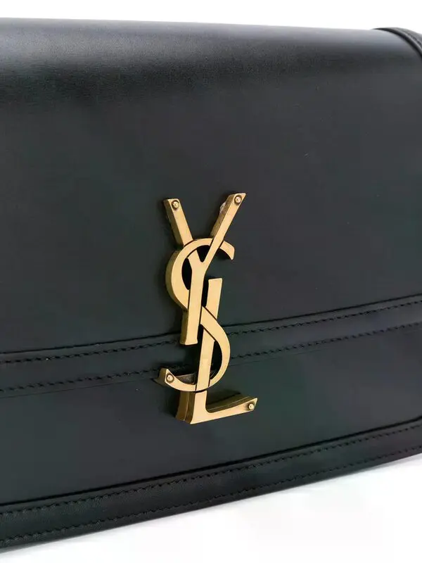 Saint Laurent Monogram Leather Shoulder Bag