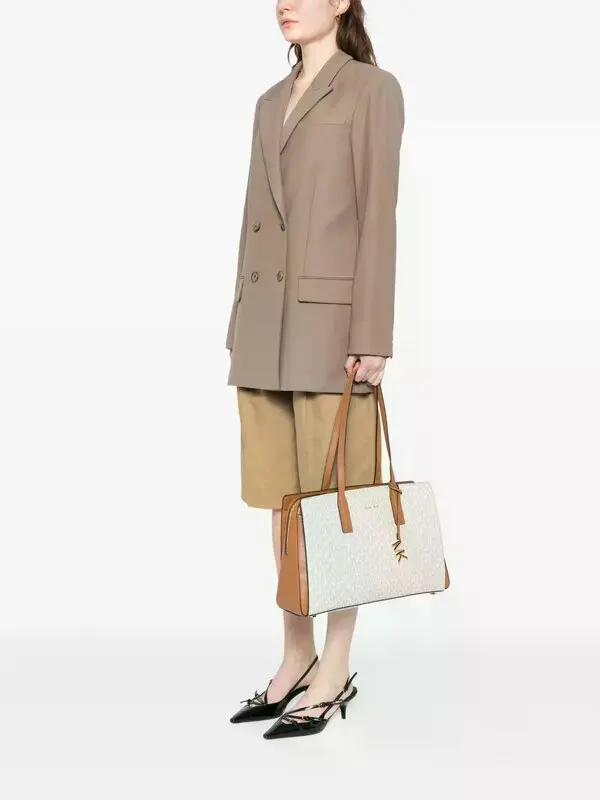Michael Kors Logo Print Tote Bag