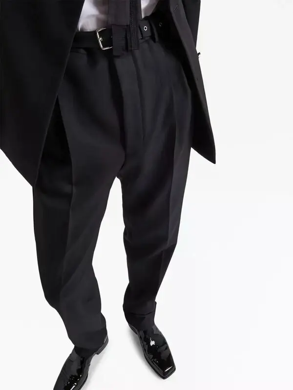 Prada Wool Tailored Trousers