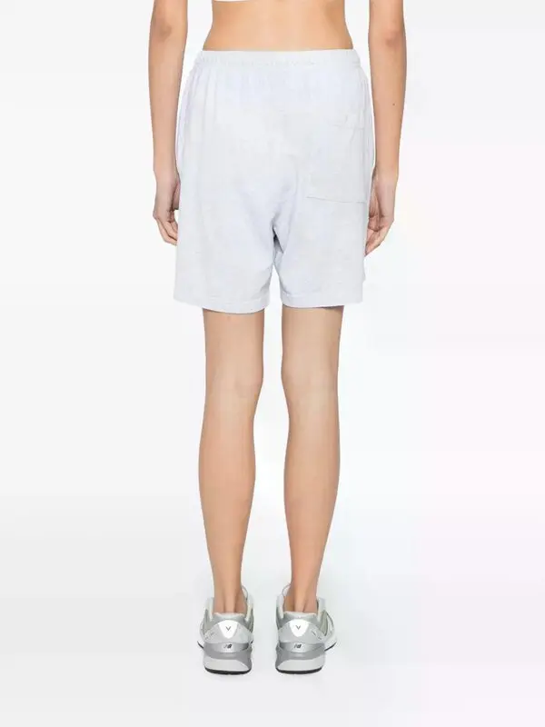 SPORTY & RICH Varsity Crest Gym Shorts