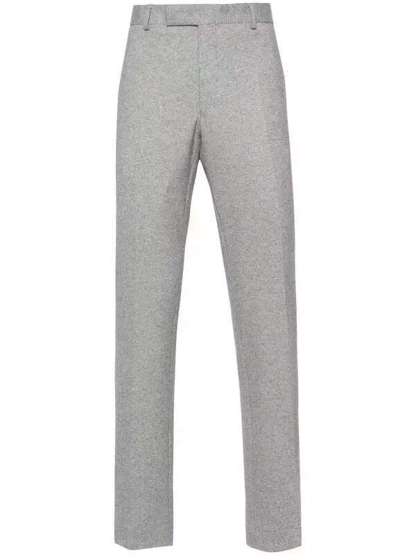 Karl Lagerfeld Tapered Fleece Trousers - Grey