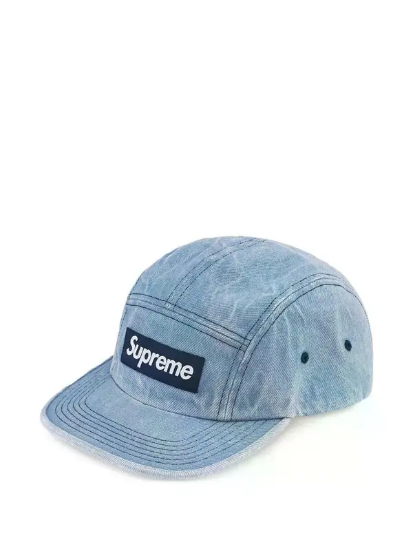 Supreme Denim Camp Cap - Blue