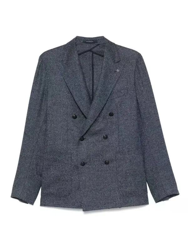 Tagliatore Double-breasted Blazer - Blue