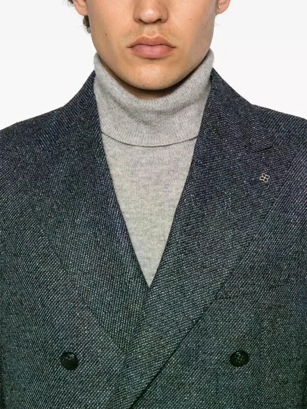 Tagliatore Double-breasted Blazer - Blue
