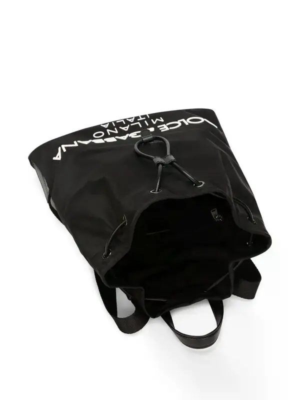 Dolce & Gabbana Logo-print Backpack - Black