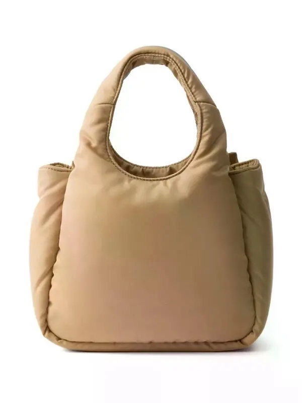 Prada Padded Re-nylon Mini Bag - Neutrals