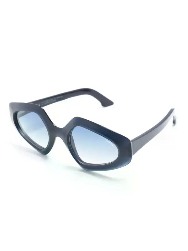 LAPIMA Antonia Geometric-frame Sunglasses - Blue