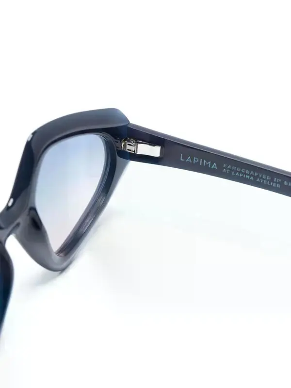 LAPIMA Antonia Geometric-frame Sunglasses - Blue