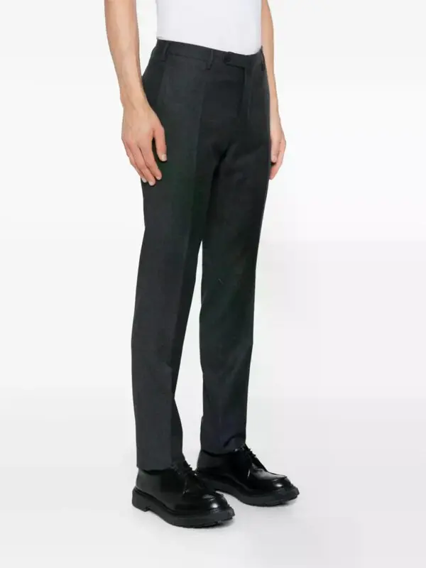 Incotex Virgin Wool Trousers - Grey