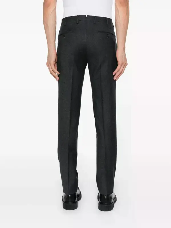 Incotex Virgin Wool Trousers - Grey