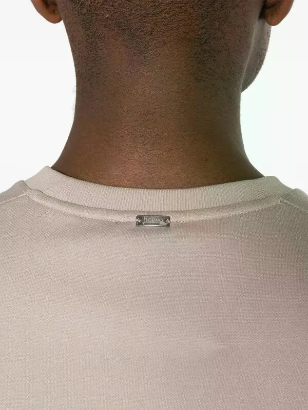 Herno Logo-plaque Cotton T-shirt