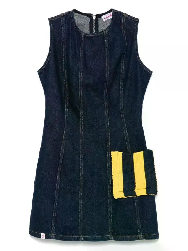CHARLES JEFFREY Denim Dress - Blue