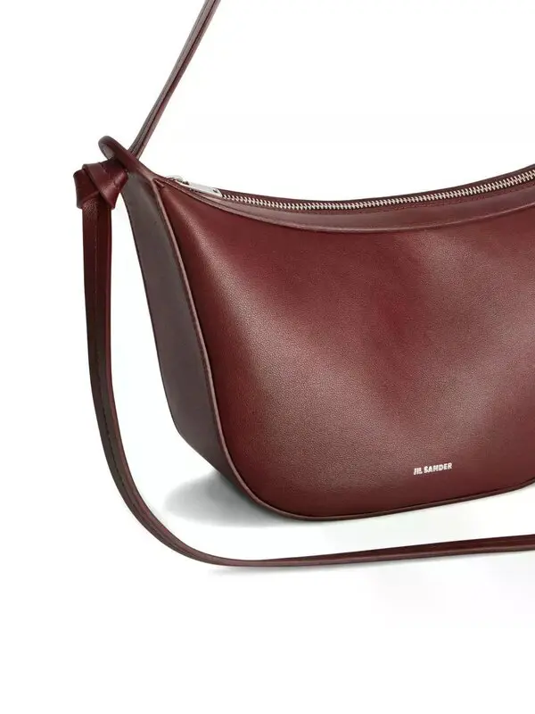 JIL SANDER Small Knot Shoulder Bag - Red