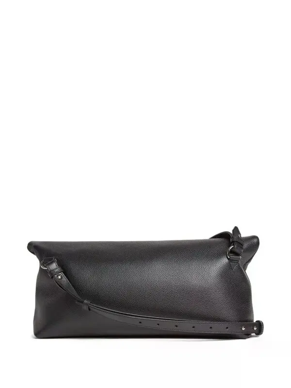 Dsquared2 Pebbled Leather Messenger Bag