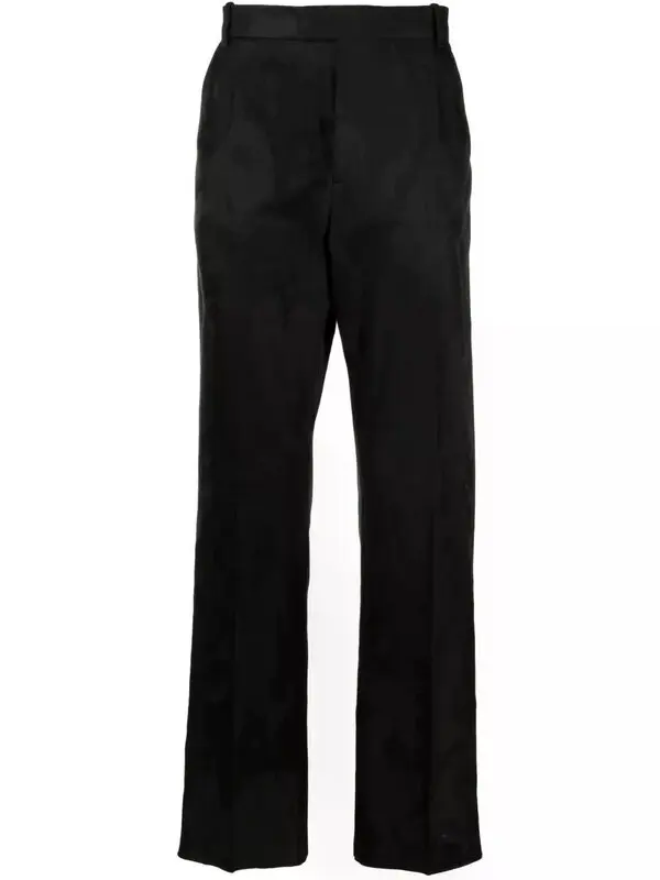 Alexander McQueen Jacquard Tailored Trousers