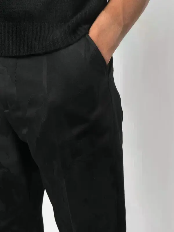 Alexander McQueen Jacquard Tailored Trousers