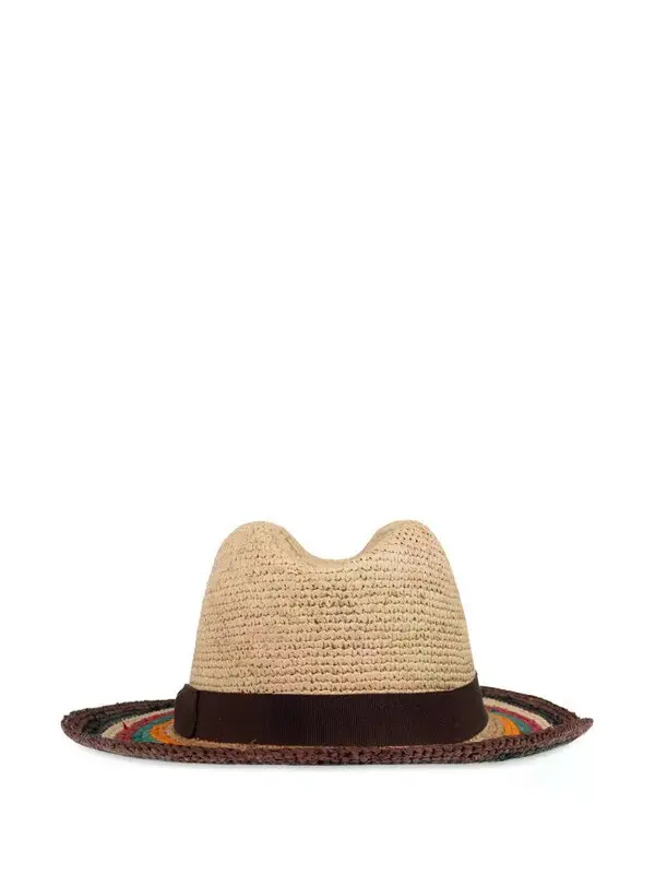 Paul Smith Signature Stripe Fedora Hat
