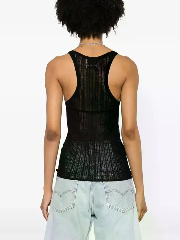 Isabel Marant Étoile Dorsia Open-knit Top - Black