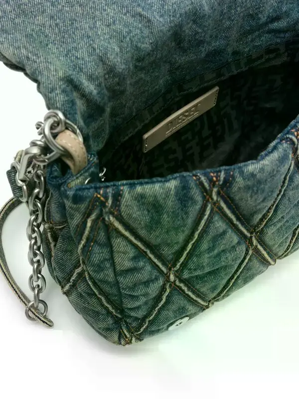 DIESEL® Denim Shoulder Bag - Blue