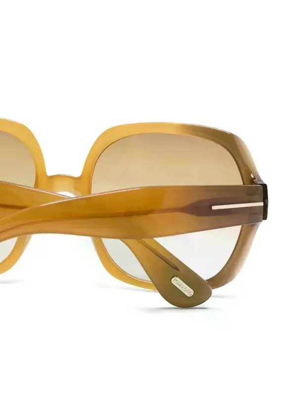 TOM FORD Oversized Sunglasses - Brown