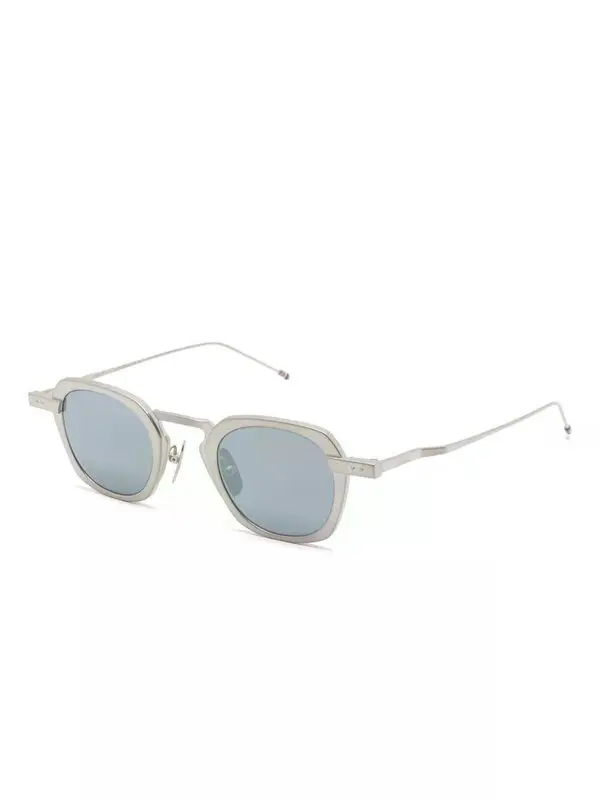 Thom Browne Square-frame Sunglasses - Silver