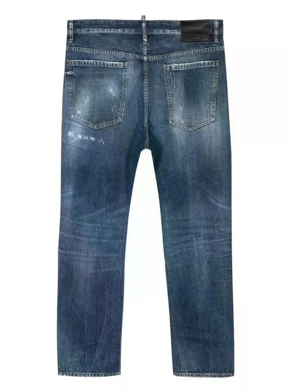 Dsquared2 Ripped Cropped Jeans