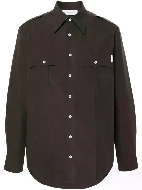 BLUEMARBLE Utilitarian Poplin Shirt