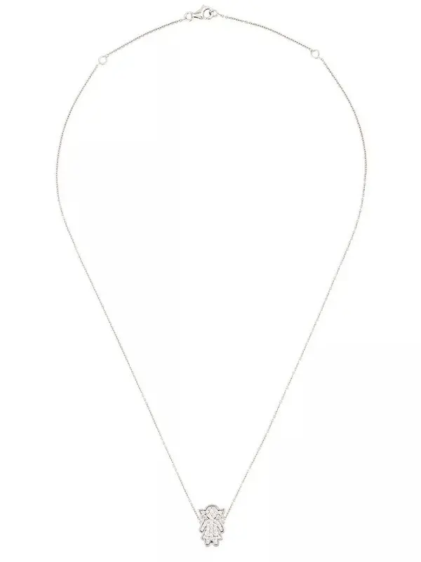 ALINKA Masha Diamond Pendant Necklace - Metallic