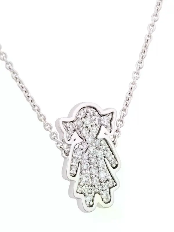 ALINKA Masha Diamond Pendant Necklace In White Gold