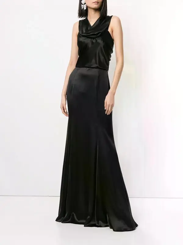 Dolce & Gabbana Satin Evening Gown