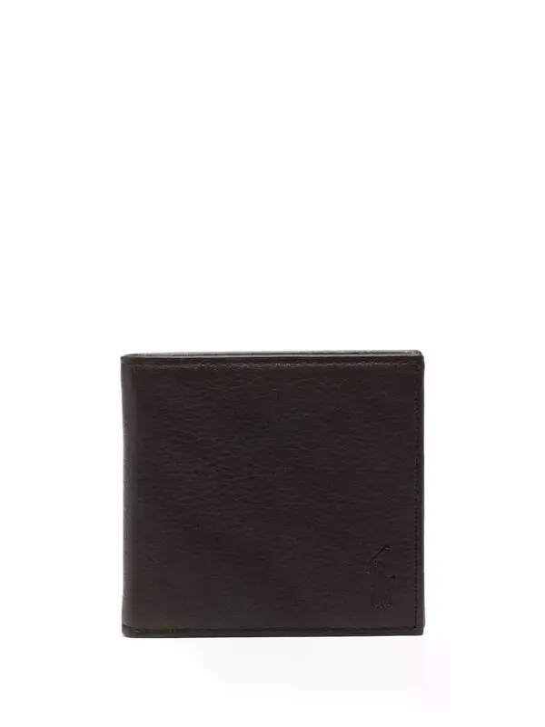 Polo Ralph Lauren Bi-fold Leather Wallet - Brown