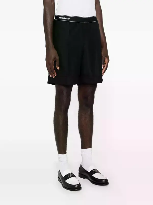 Casablanca Twill-weave Tailored Shorts