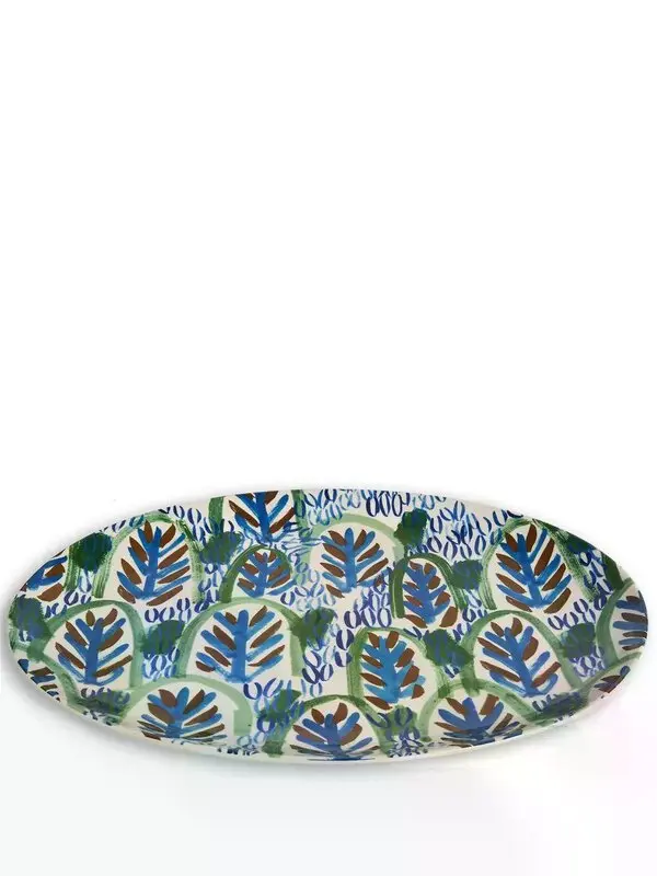 SERAX Japanese Kimonos Oval Plate