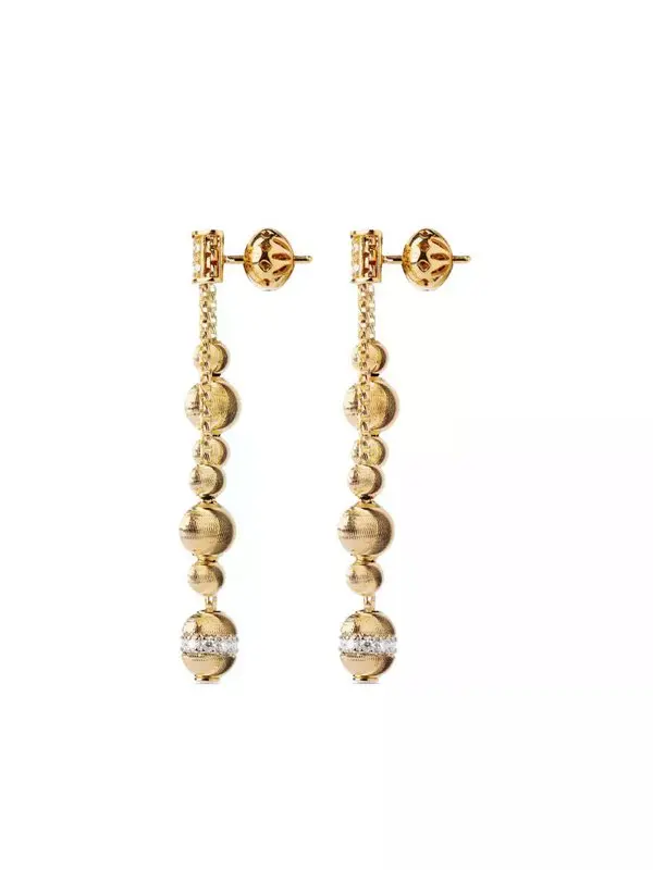 OFFICINA BERNARDI 18kt Yellow Empire Diamond Earrings - Gold