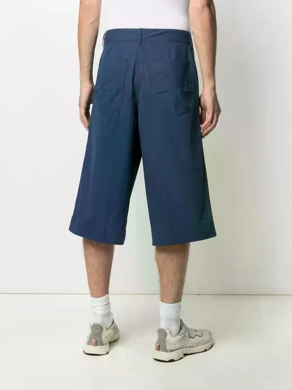 Kenzo Long Cotton Shorts