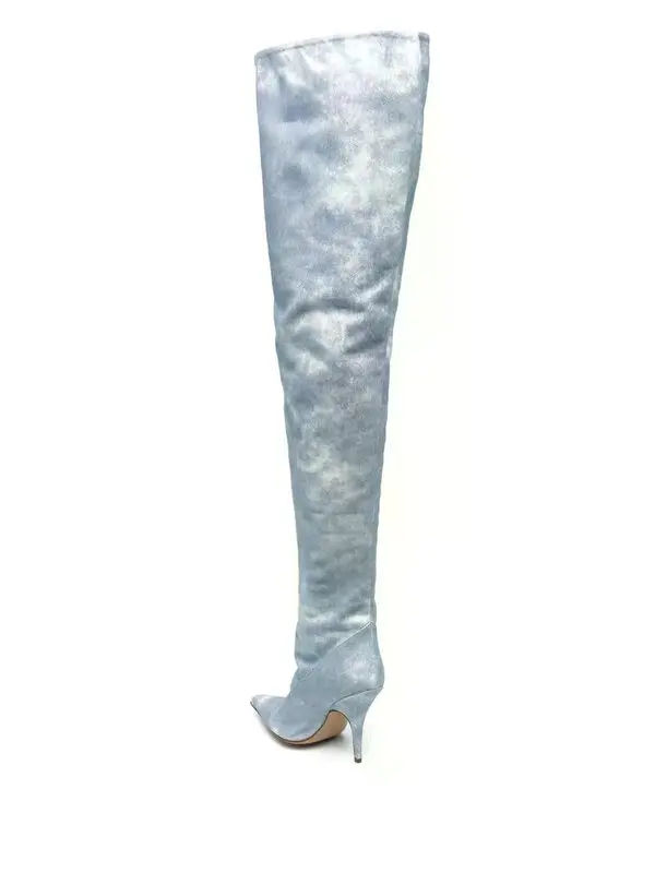 GIABORGHINI Gia 33 100mm Pointed-toe Boots