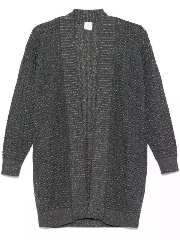 Eleventy Metallic-threading Cardigan