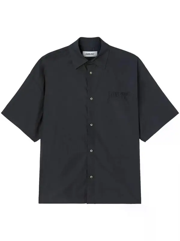 AMBUSH Logo-patch Cotton Shirt