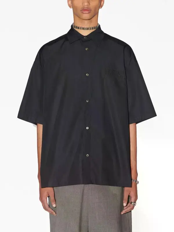 AMBUSH Logo-patch Cotton Shirt