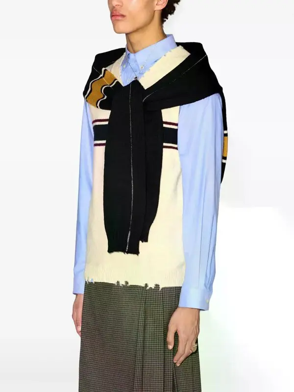 AMBUSH Knitted Jumper-style Shawl