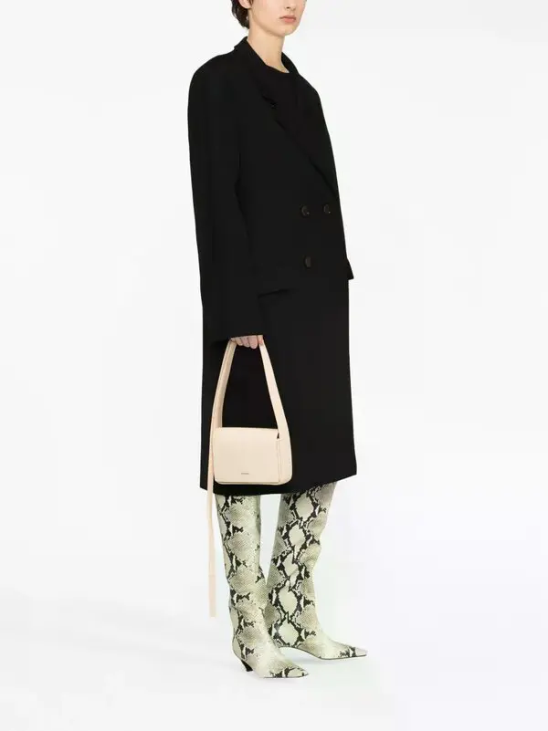 JIL SANDER Leather Shoulder Bag - Neutrals