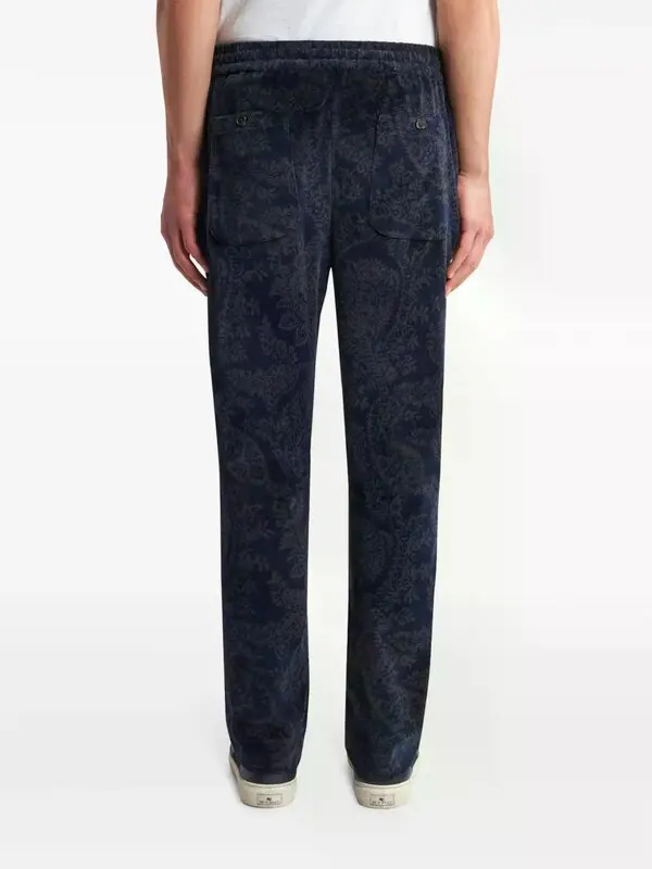 Etro Paisley Jacquard Slim-cut Trousers