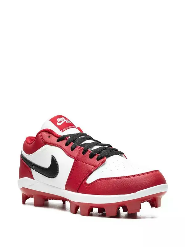 JORDAN 1 Retro Mcs Low Baseball Cleats - Red