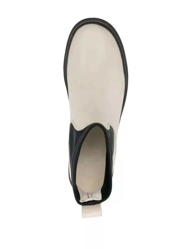 Camper Brutus Contrasting-panel Boots - Neutrals