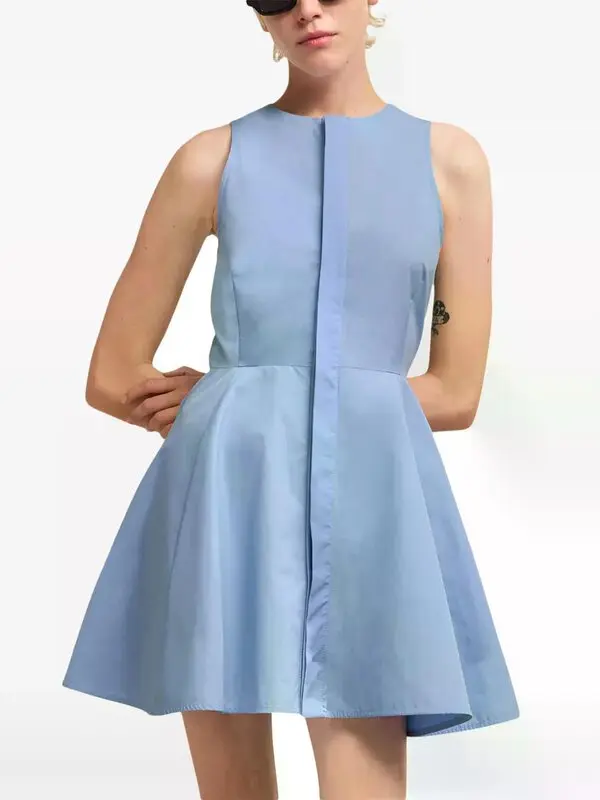 AMI Paris Sleeveless Flared Minidress