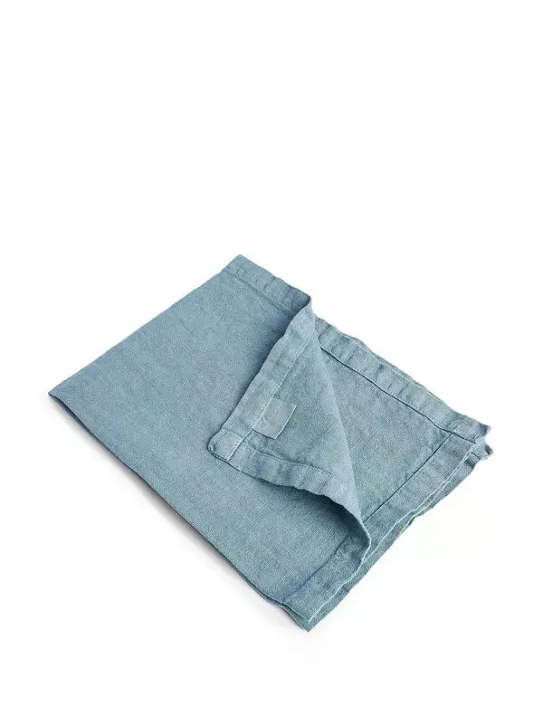 ONCE MILANO Tonal-stitching Linen Placemats